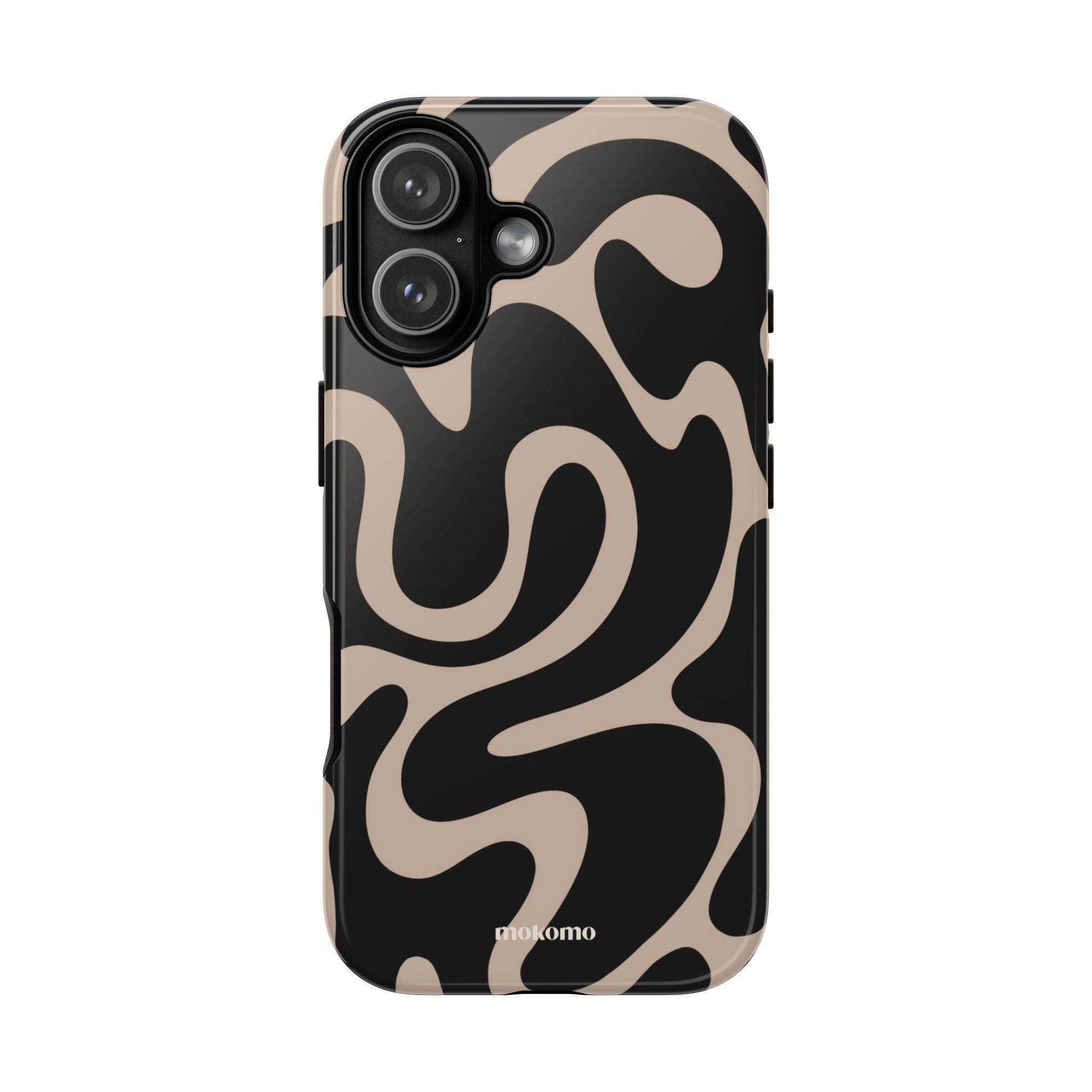 Brown iPhone Case | Groovy Protective Phone Case – Mokomo