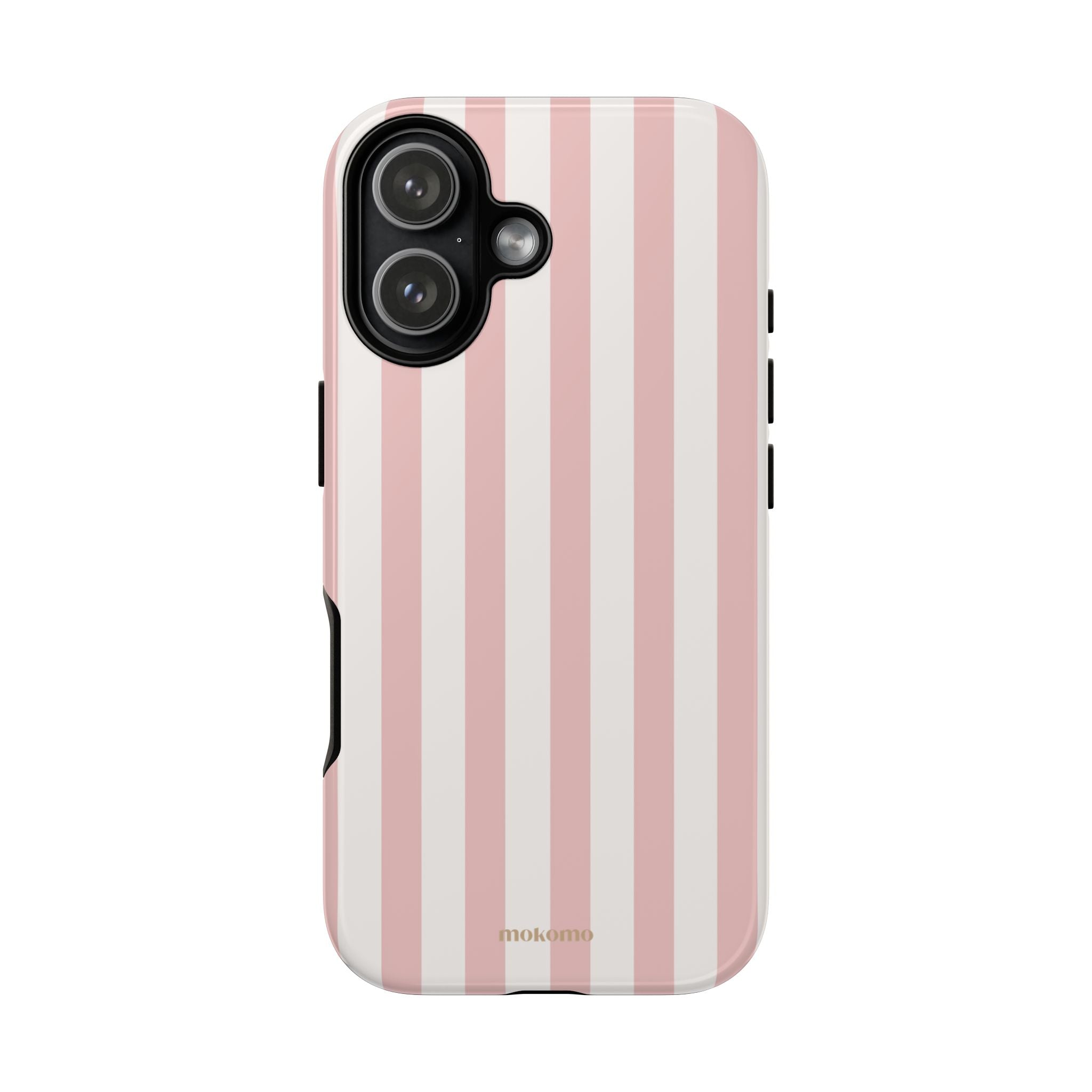 Pastel Pink Stripes Phone Cover – Mokomo